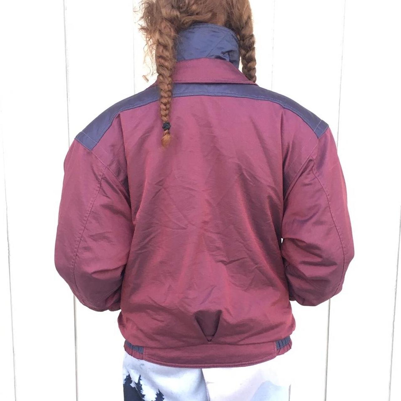 ️ Roffe Ski Jacket ️ Vintage Roffe Maroon , ski... - Depop