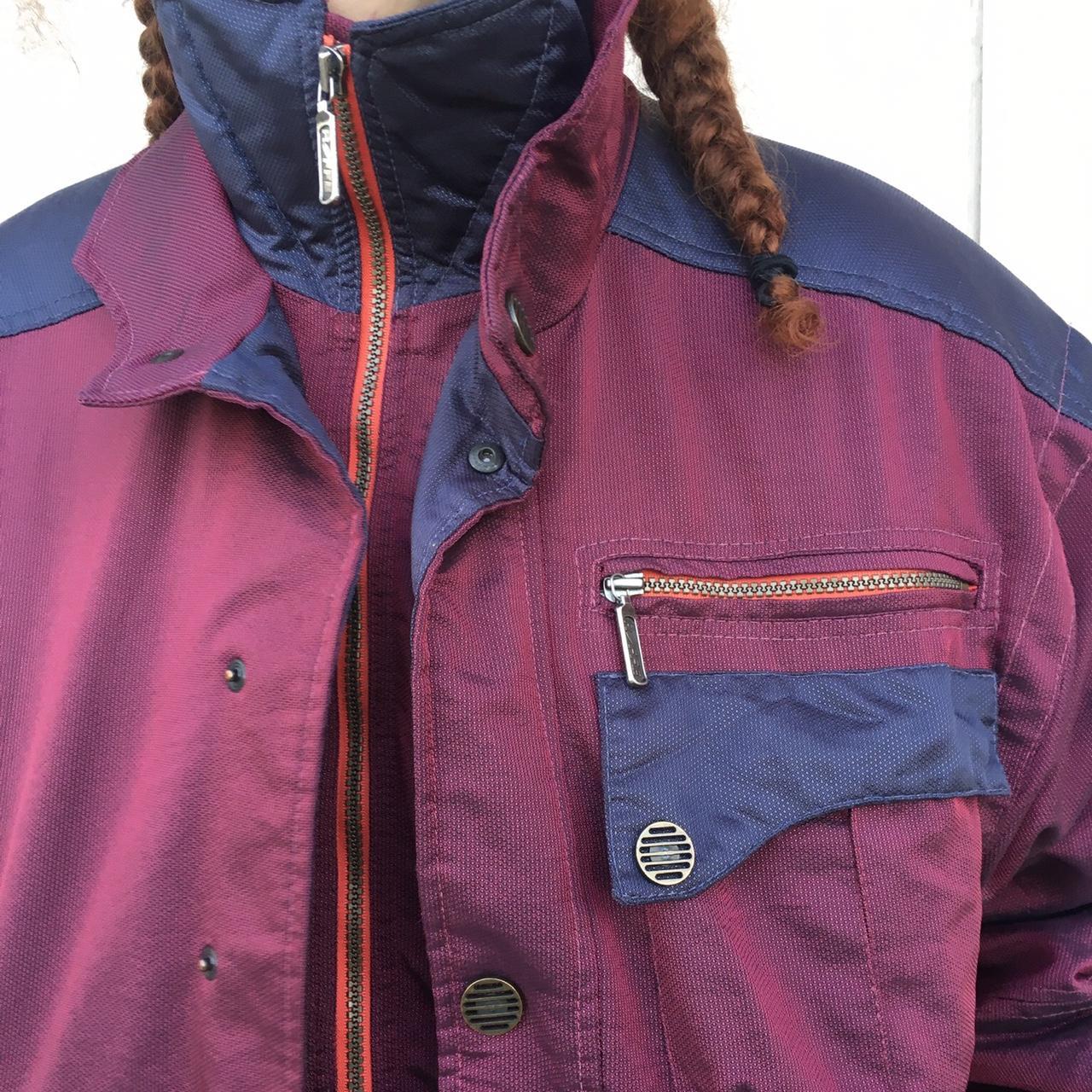 ️ Roffe Ski Jacket ️ Vintage Roffe Maroon , ski... - Depop