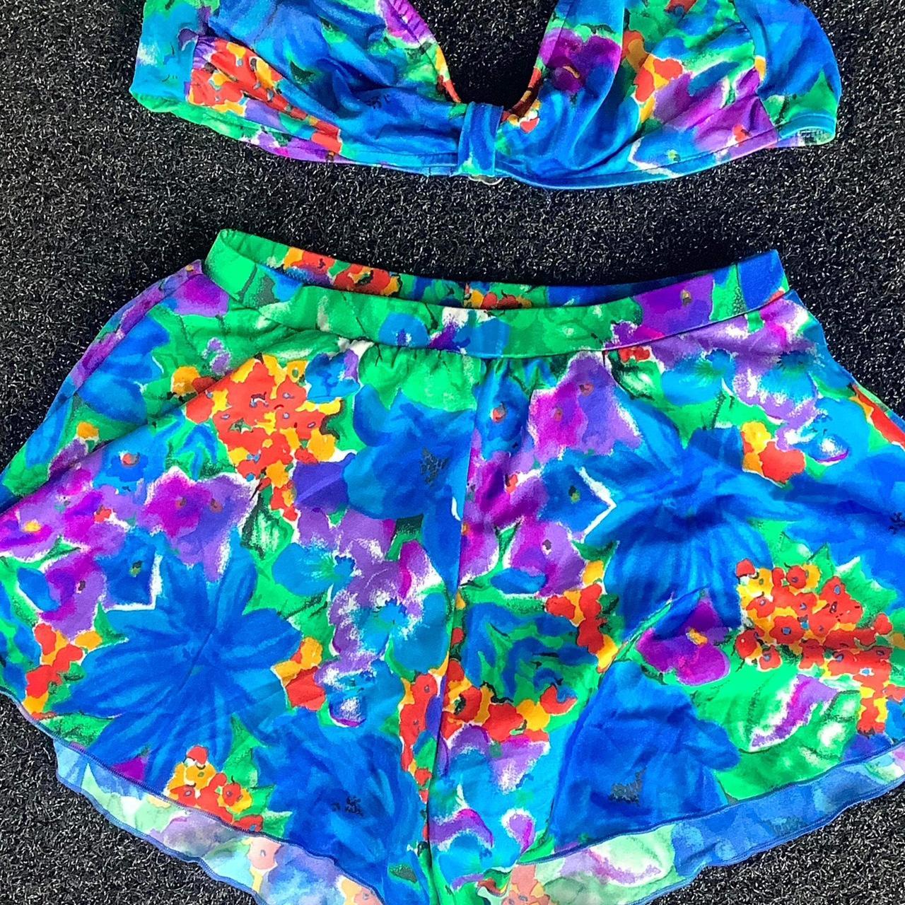 Vintage Maxine of Hollywood swimsuit set. Bikini .... - Depop