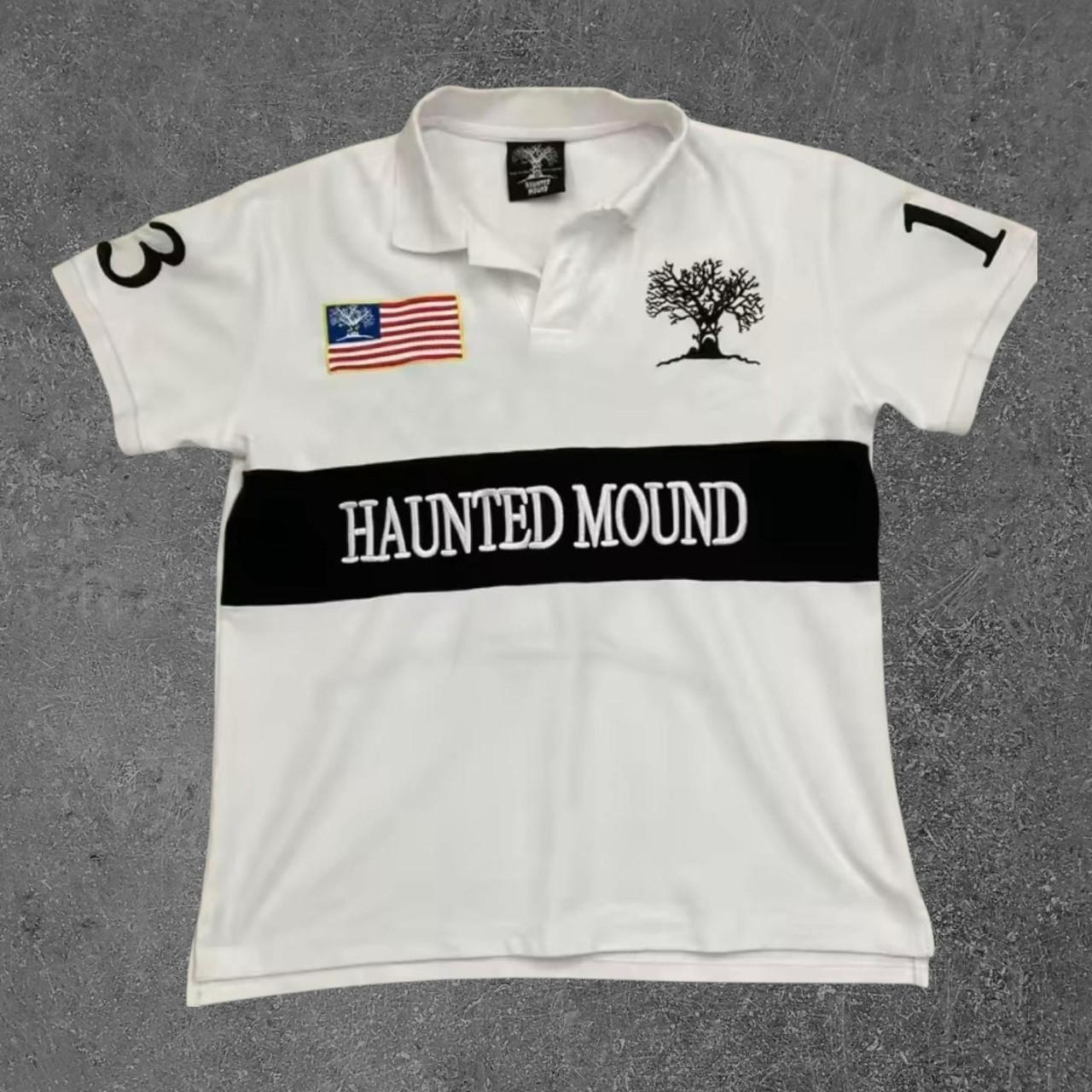 Haunted Mound Polo Shirt – Gothic Rap Streetwear... | Depop