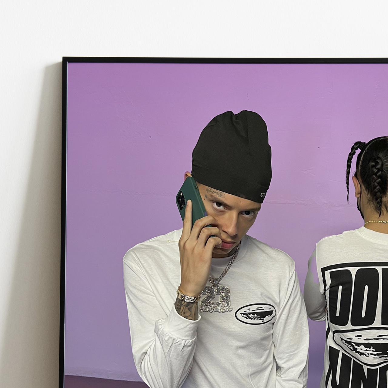 Corteiz x Central Cee - A3 Poster. Featuring green... - Depop