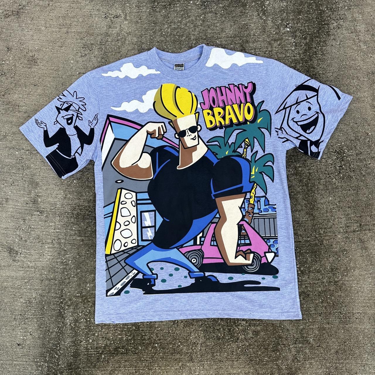 Street Couture Johnny Bravo Vintage Style AOP (all... - Depop