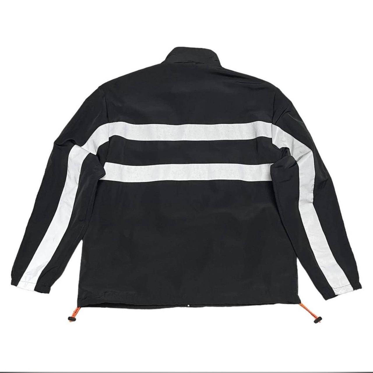 NASA Reflective Collab Bomber Windbreaker... - Depop