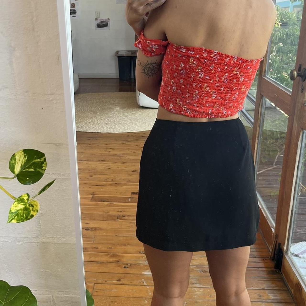 Super cute floral crop top. No tag so not sure on... | Depop