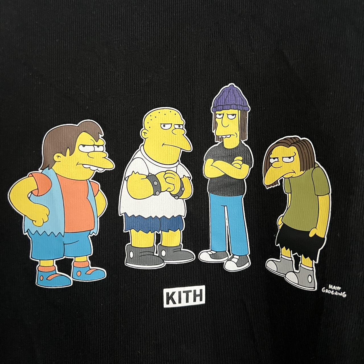 Kith x Simpsons Bullies long sleeve t Size medium.... - Depop