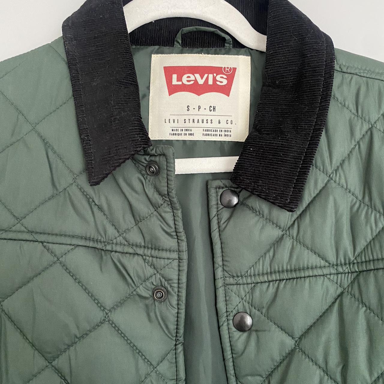 Mens Levi Strauss Green Barbour Style Jacket Men’s... - Depop