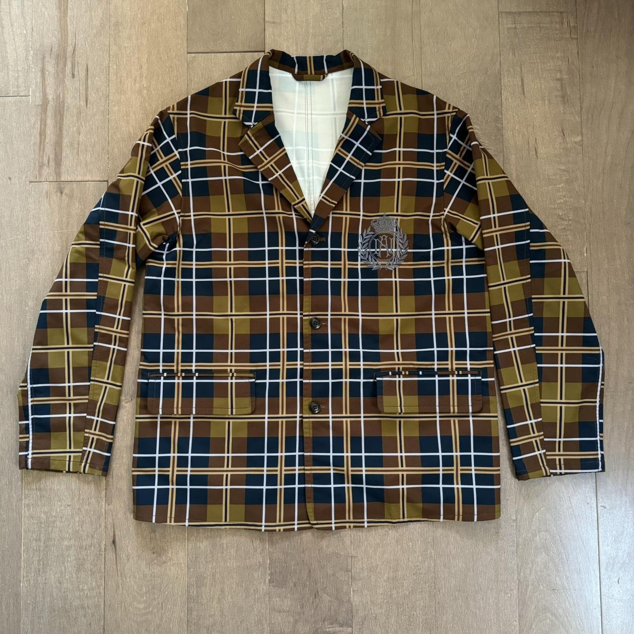 Nanamica x AWAKE NY alphadry plaid blazer Unisex... - Depop