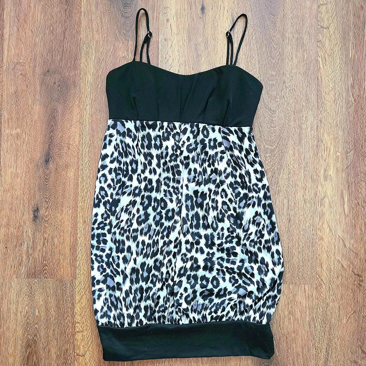 aego tsuyome gyaru style cheetah print babydoll... | Depop