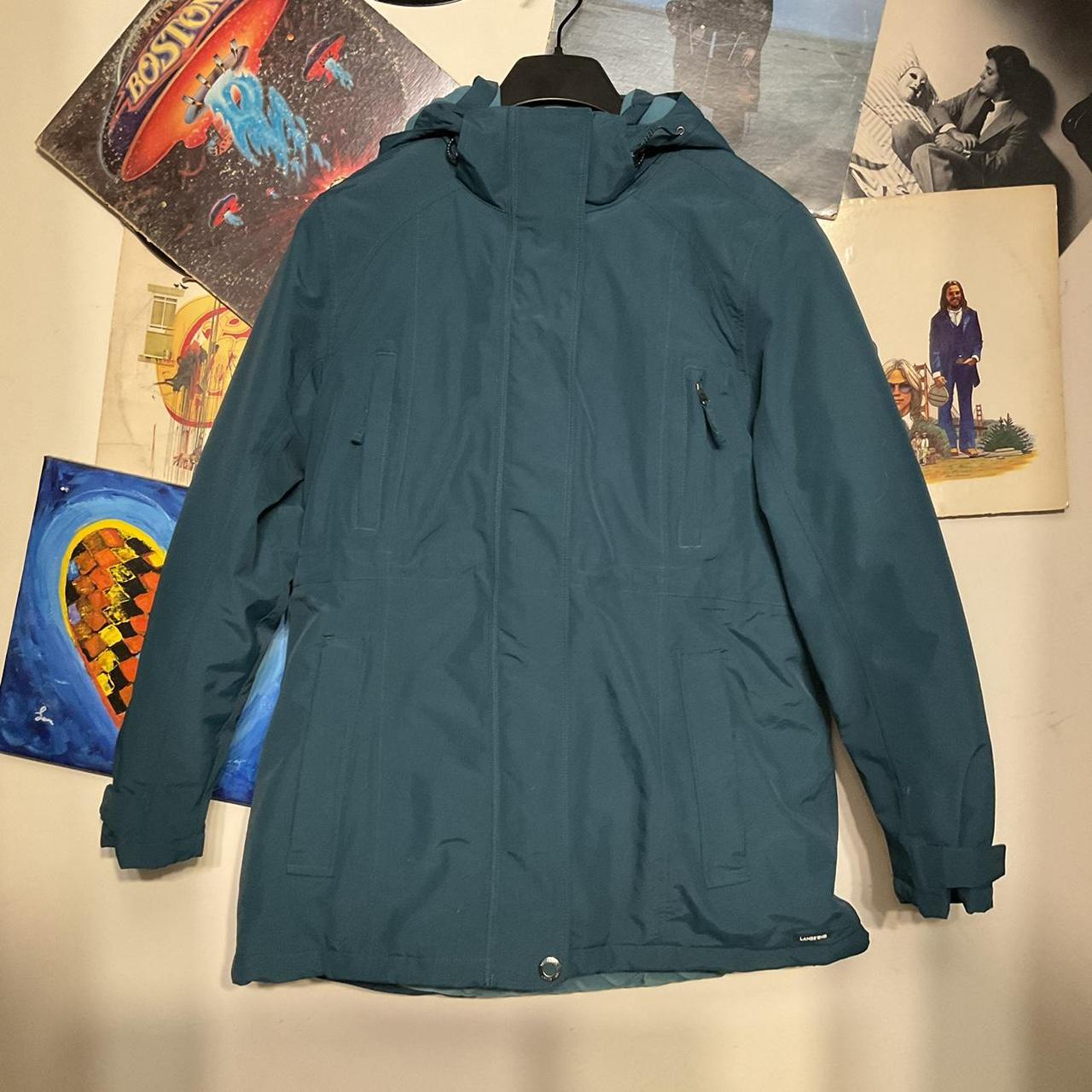 LANDS' END WOMENS SQUALL PARKA SZ L(14-16) This... - Depop