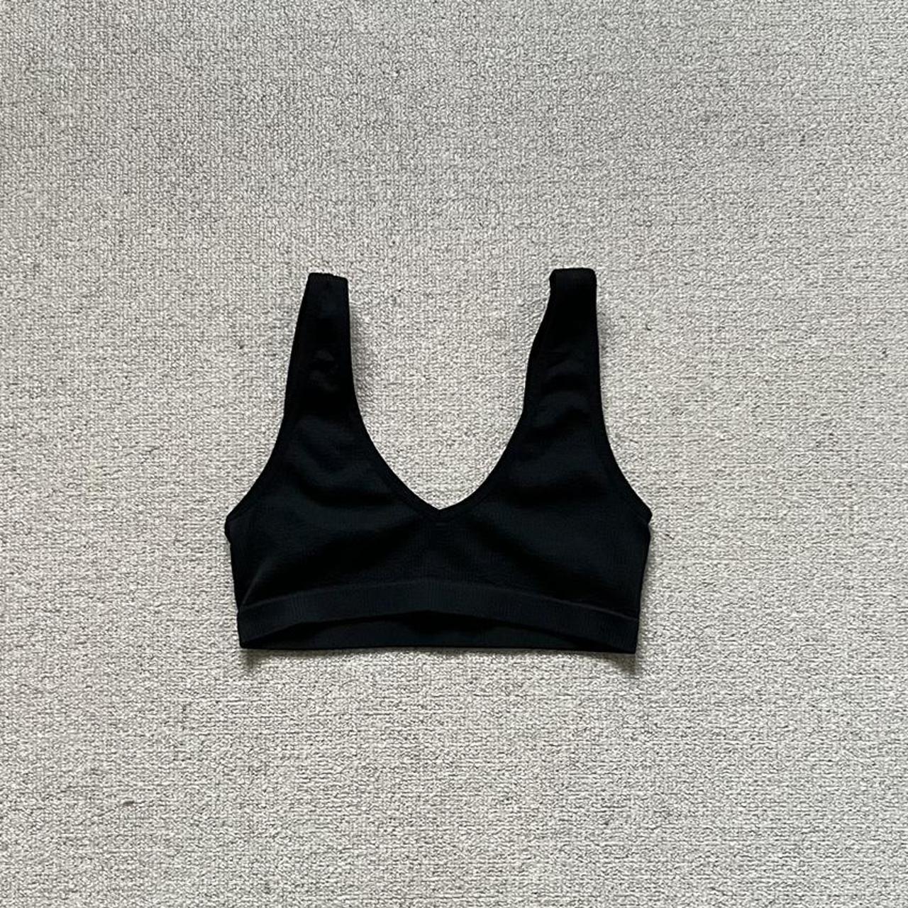 Colsie by Target reversible black bralette Super... - Depop