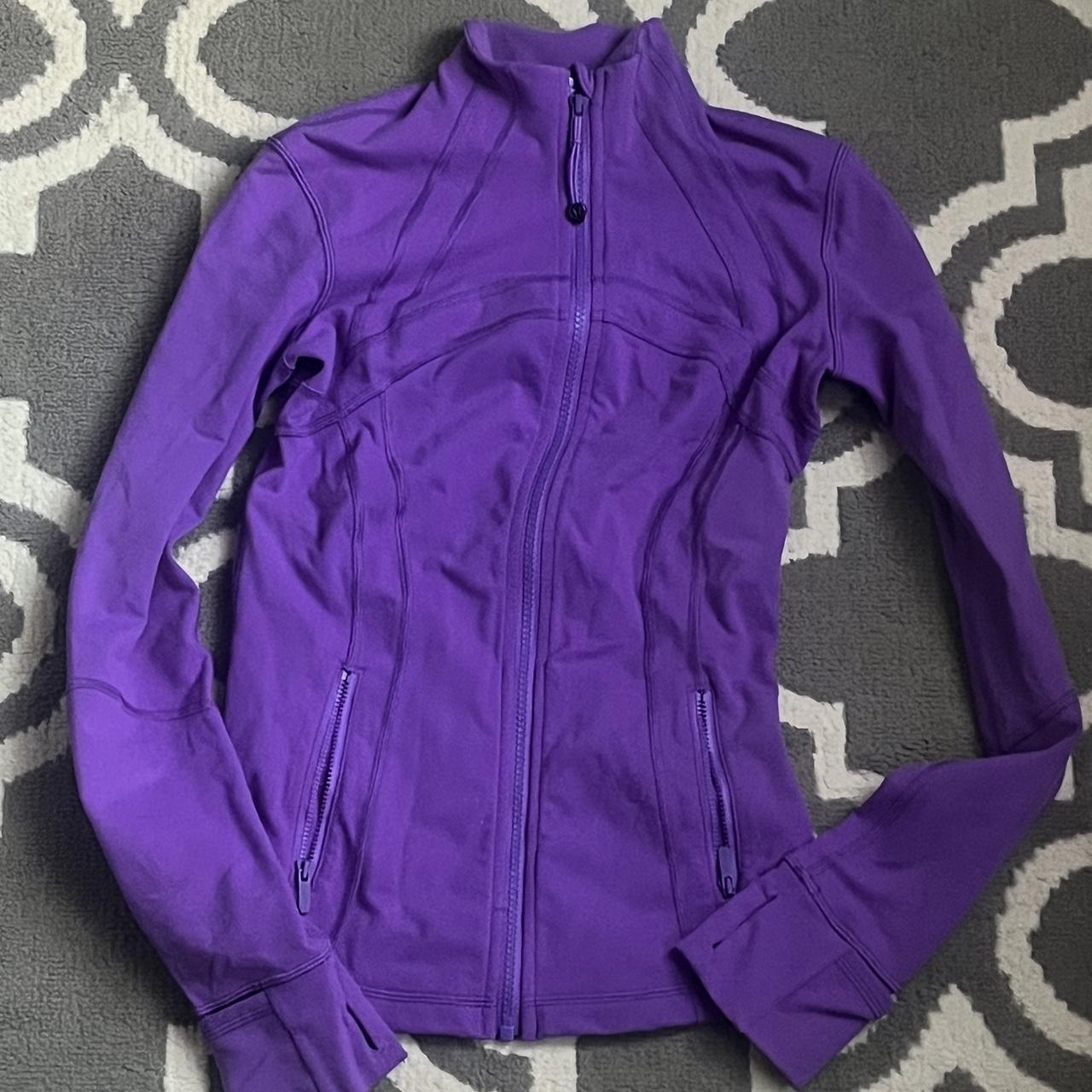 Lululemon purple define jacket - Depop