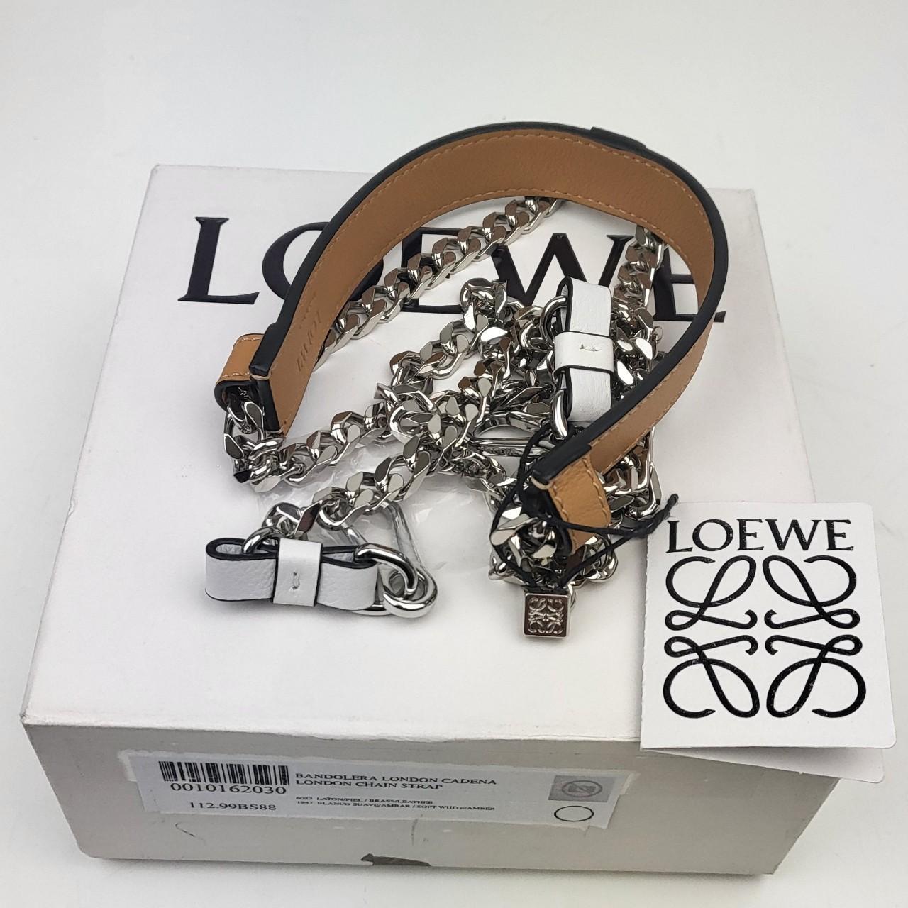 Authentic Loewe bag strap chain strap long new in... - Depop