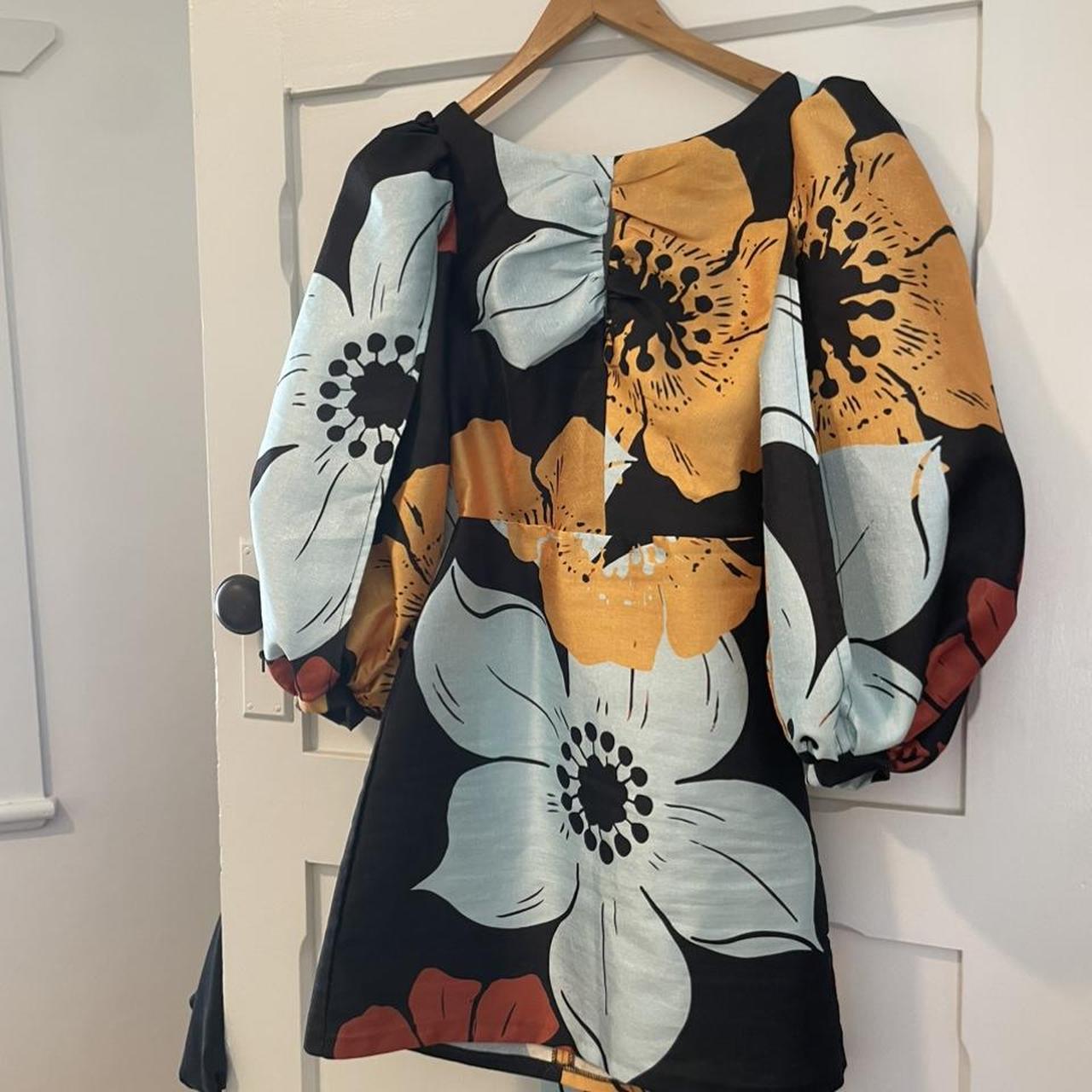 Lagaam Tie Back Mini Dress - Depop