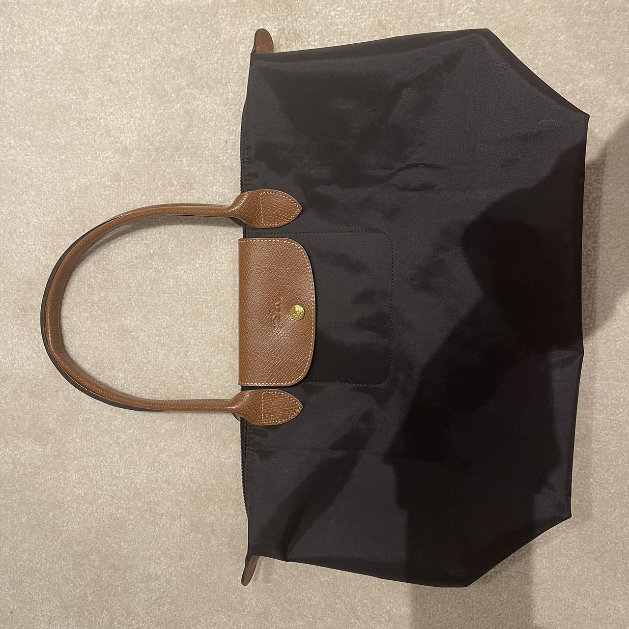 Longchamp Le Pliage large black tote bag. Not... - Depop