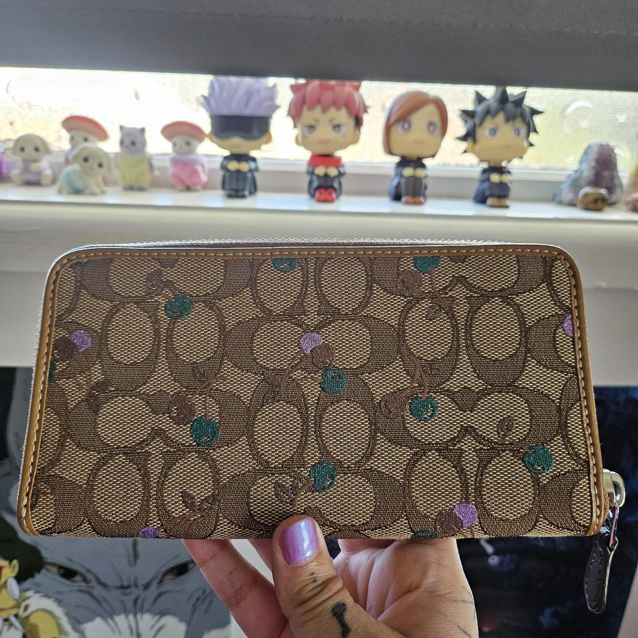early 2000s coach wallet . glitter cherries and soft... | Depop