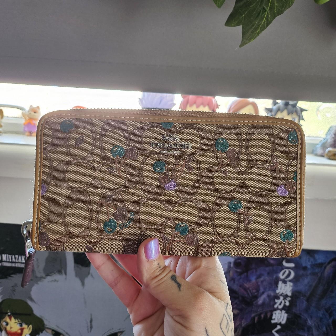 early 2000s coach wallet . glitter cherries and soft... | Depop