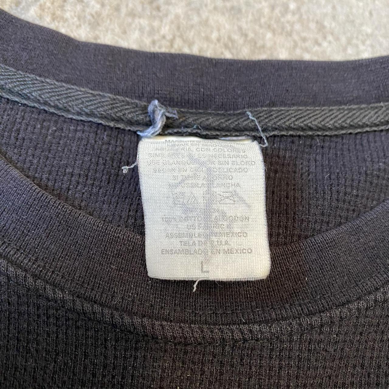 Vintage Nine Inch Nails Thermal Shirt Vintage Nine... - Depop