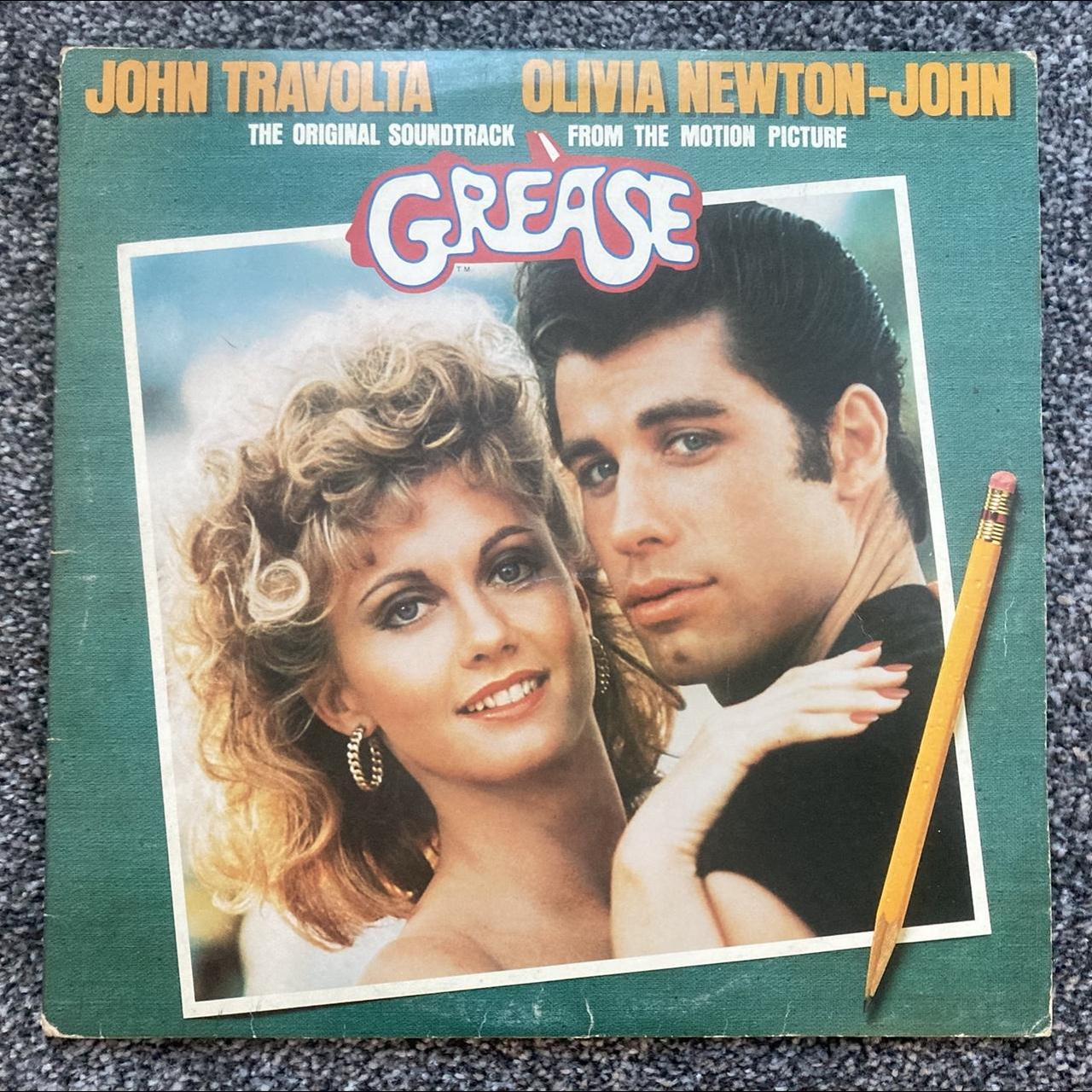 GREASE MOVIE SOUNDTRACK ALBUM, VINYL LP... - Depop