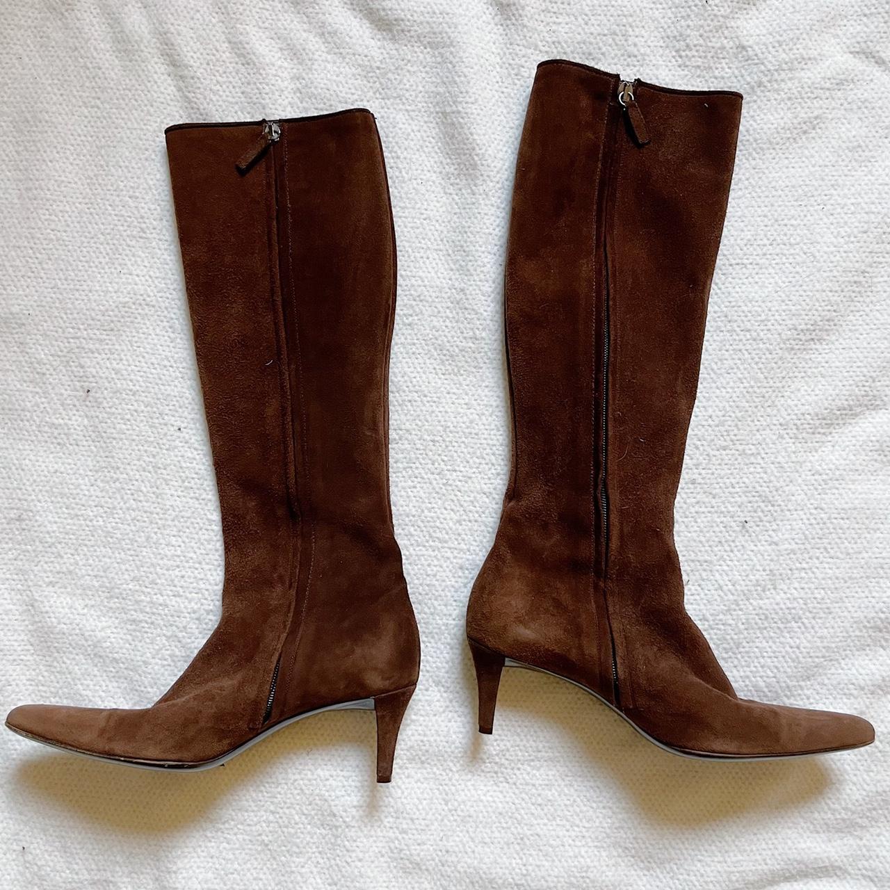 INCREDIBLE brown suede boots 👢🤍 ⋆Great condition... - Depop