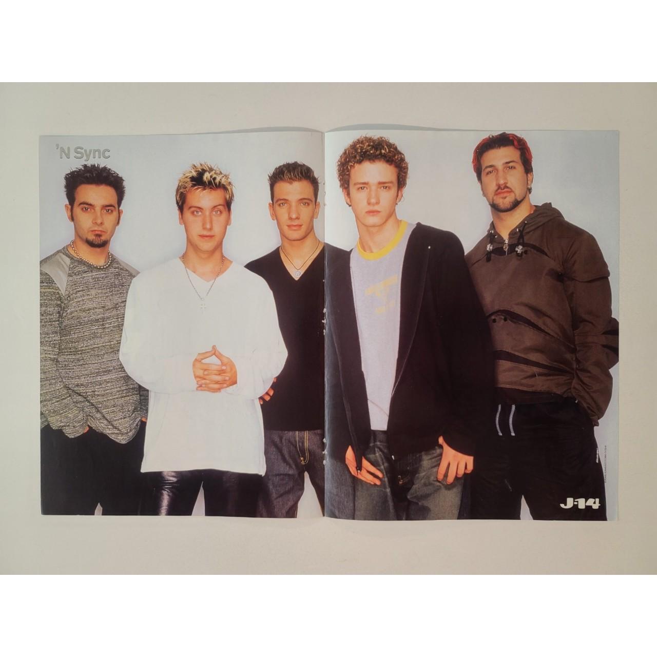 NSYNC 2 Page Poster Approx Size: 10 in. x 15... - Depop
