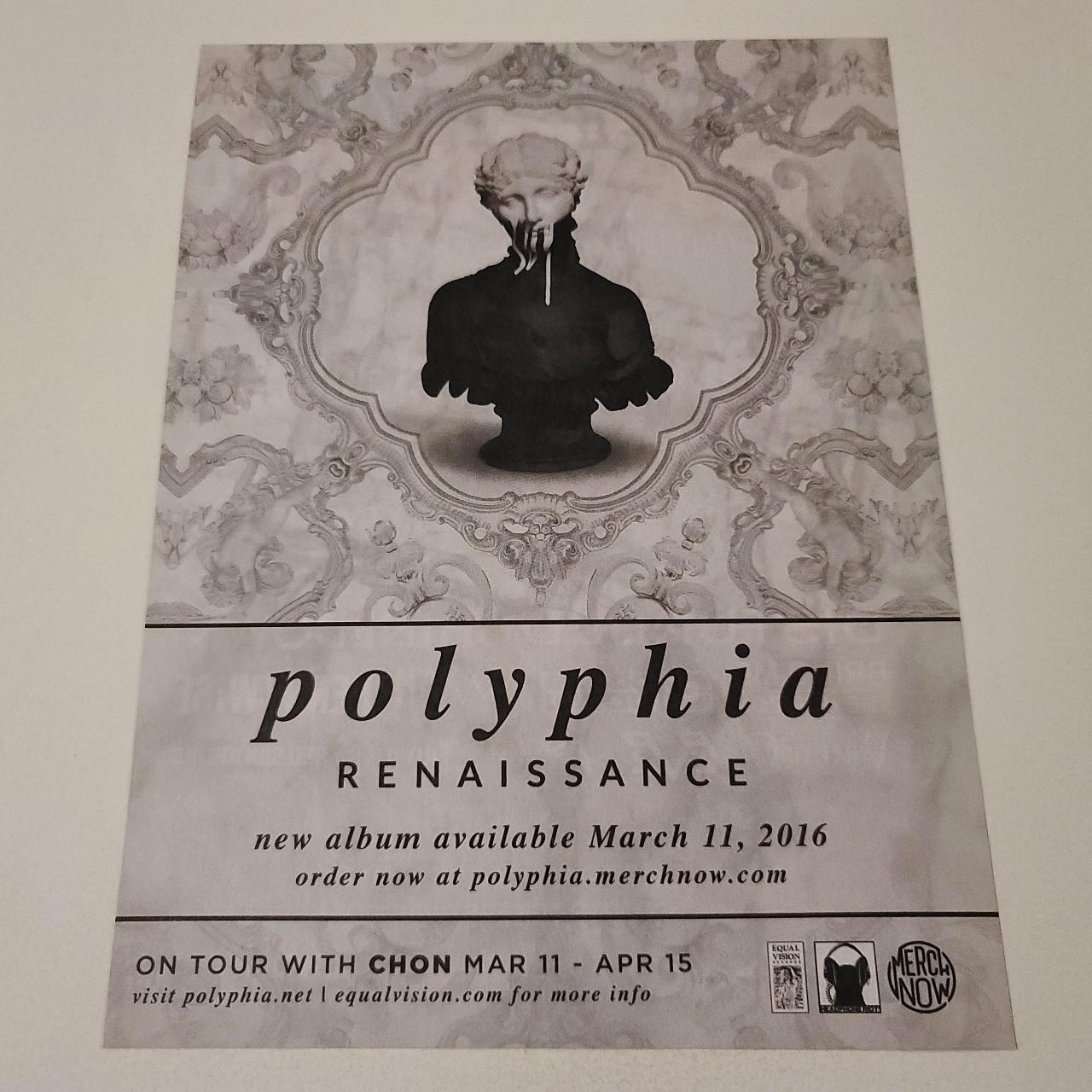 Polyphia "Renaissance" Album Ad Approx Size: 7 x 9... - Depop
