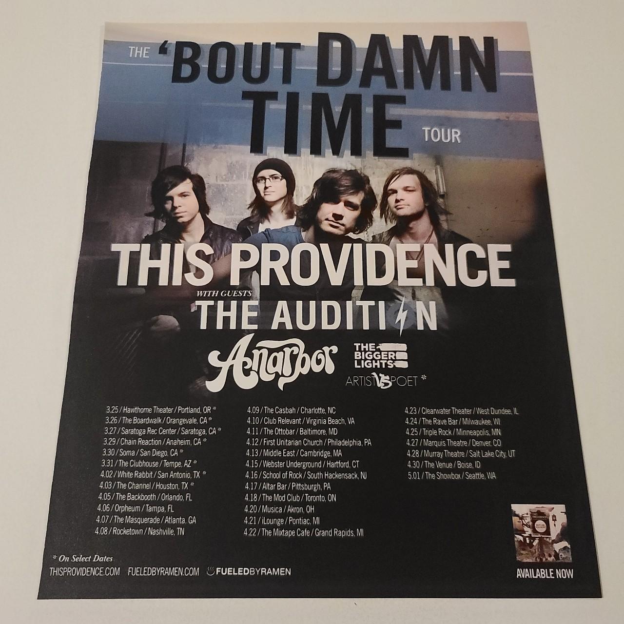 The 'Bout Damn Time Tour Ad *This Providence The... | Depop