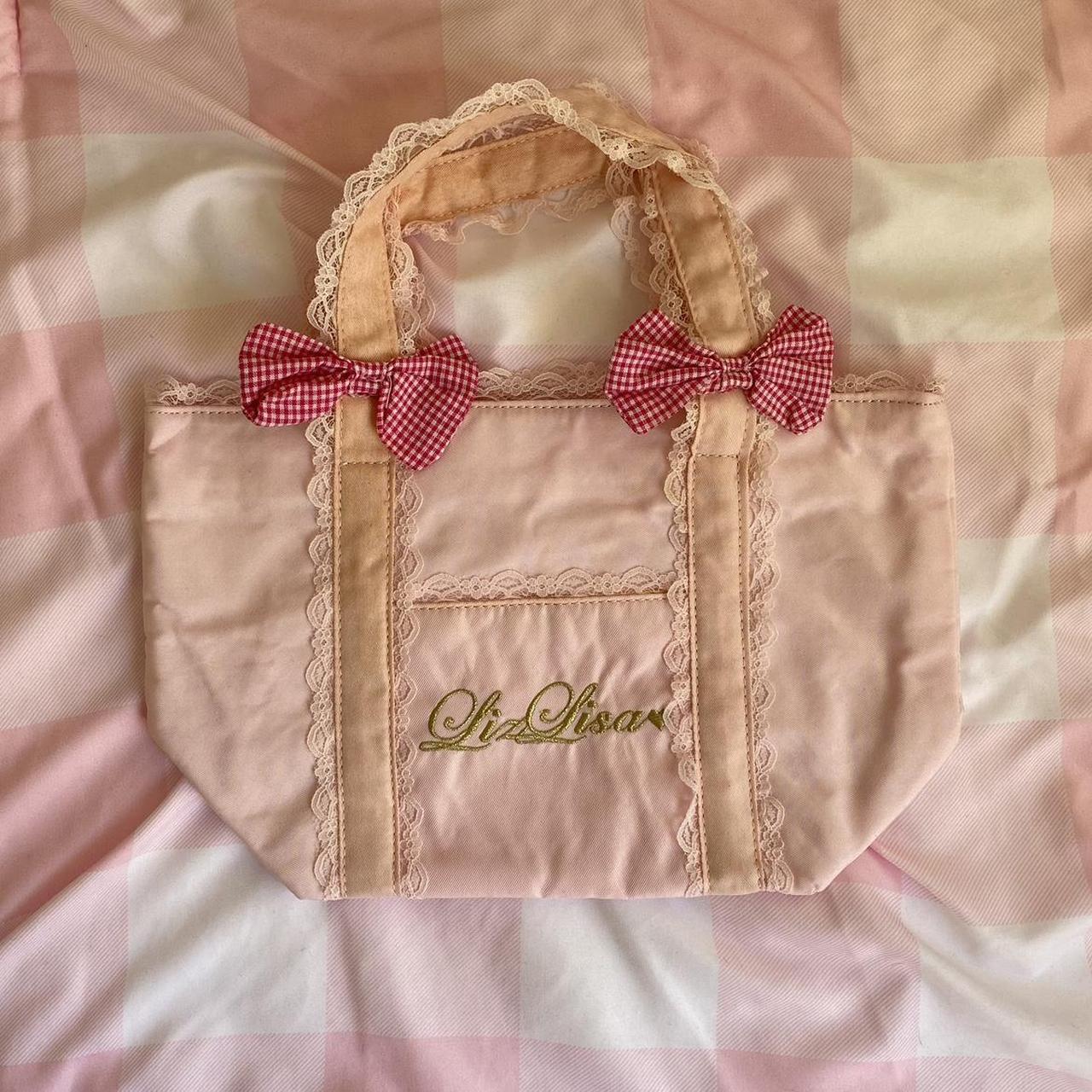 Liz Lisa pink lacy bag 💓 ~imported from japan ~has... - Depop