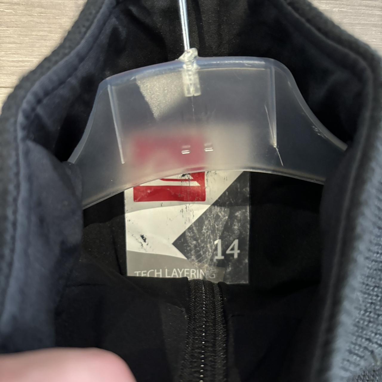 Vintage black quicksilver 3/4 quarter zip sweatshirt... - Depop