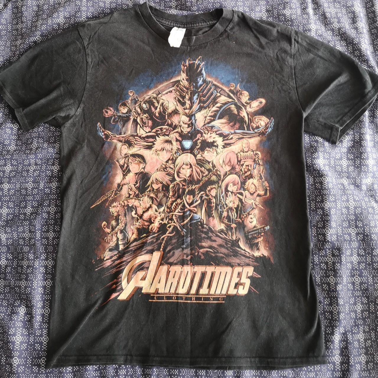 My hero academia hard times clothing medium... - Depop