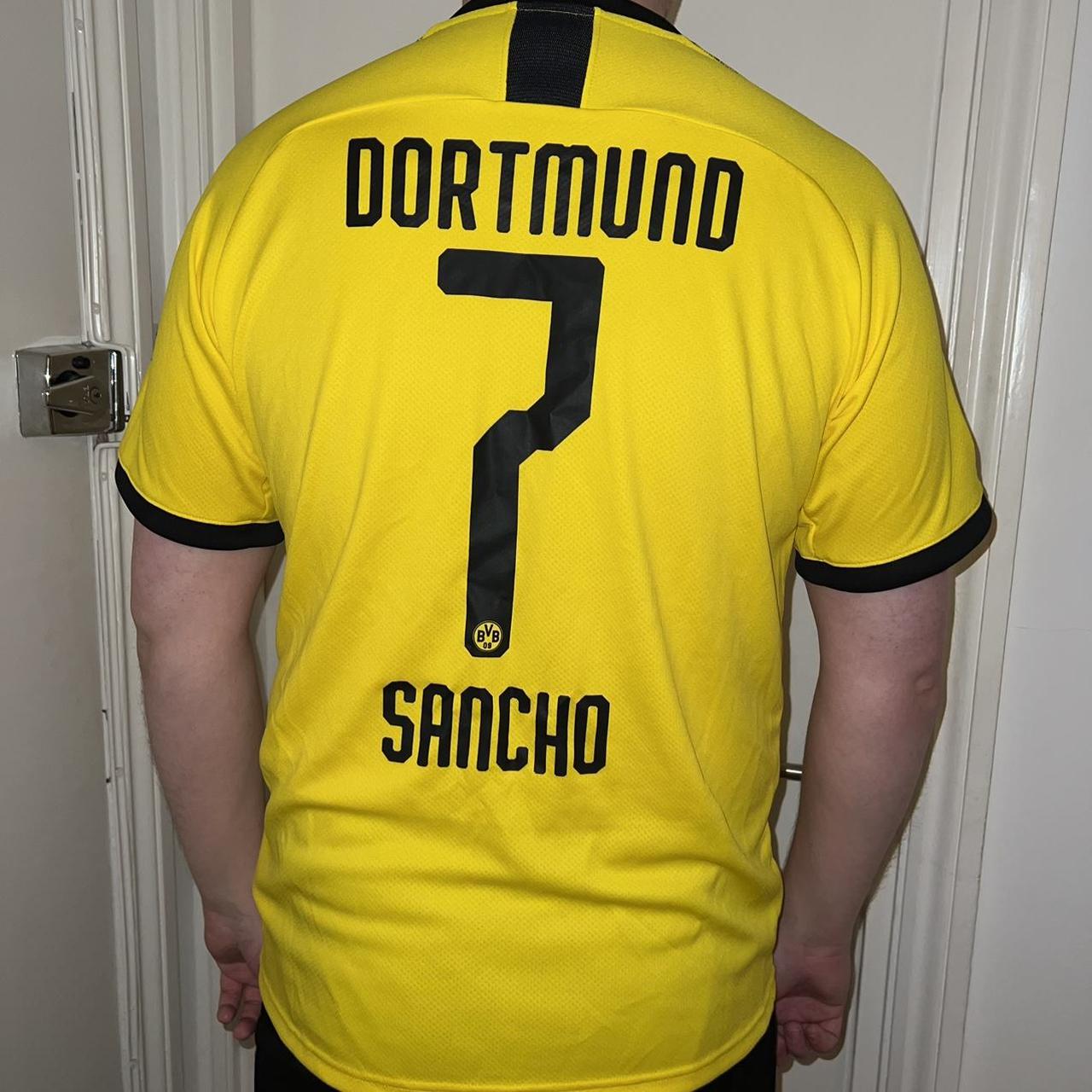 BNWT Borussia Dortmund 2019/2020 home shirt with... - Depop