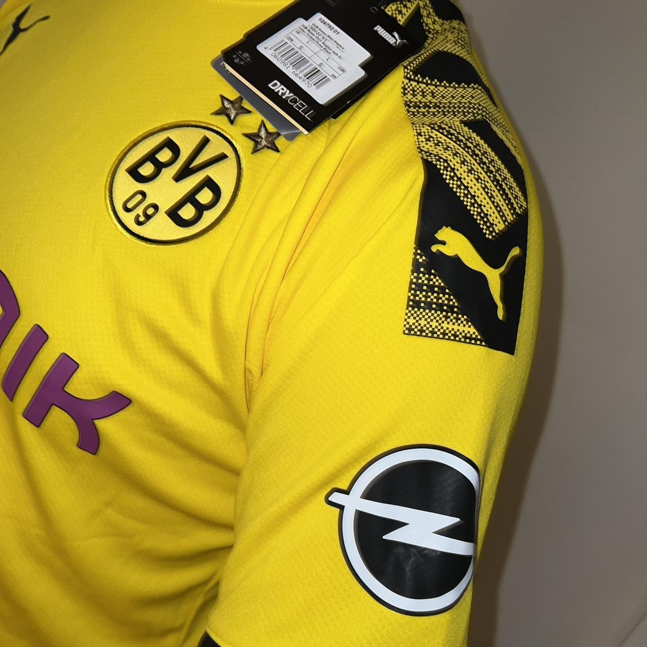 BNWT Borussia Dortmund 2019/2020 home shirt with... - Depop