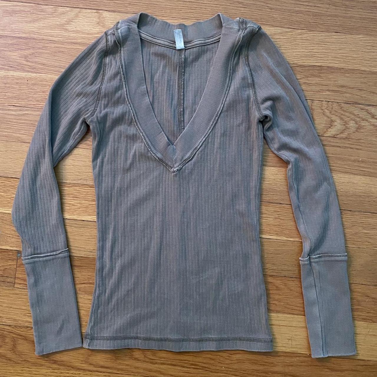Intimately Free People Long Sleeve True Color seen... - Depop
