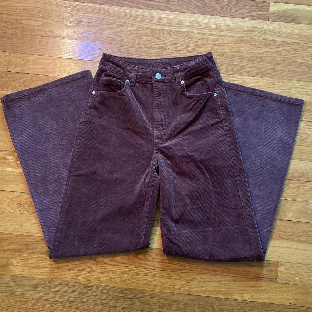 DEPOP PAYMENTS ONLY PLEASE :) H&M Wide Leg Brown... - Depop