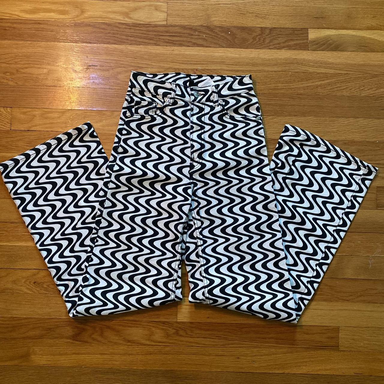 DEPOP PAYMENTS ONLY PLEASE :) H&M Wide Leg Black... - Depop