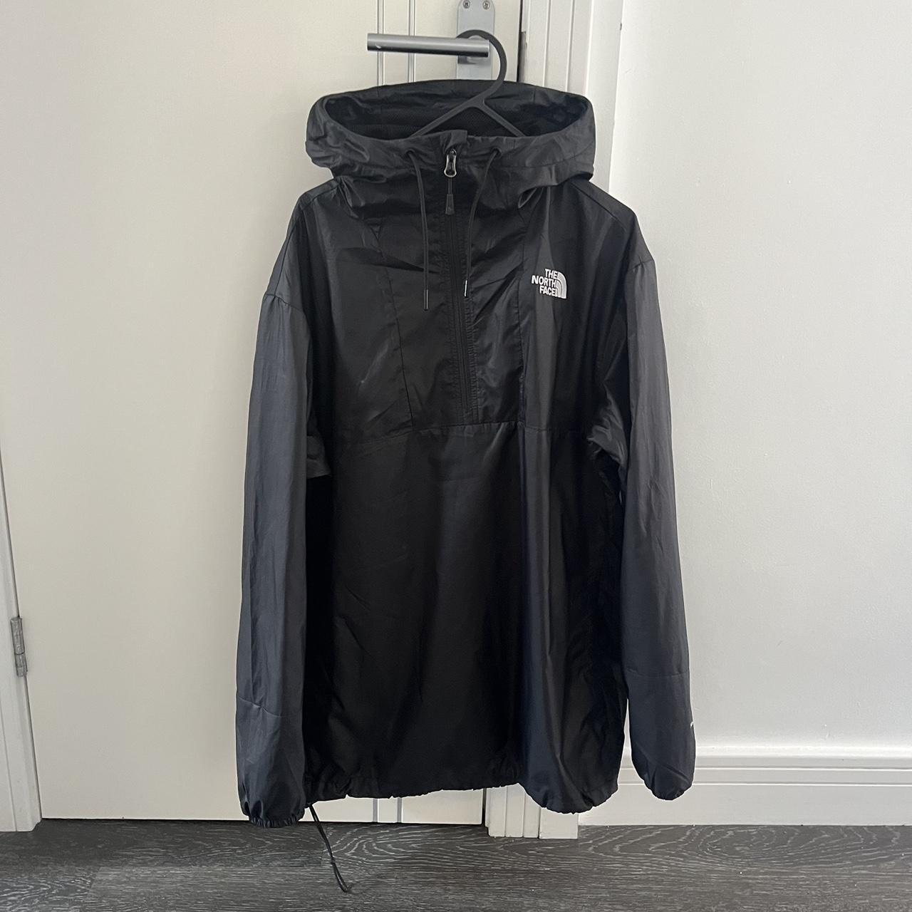 North Face half zip jacket in black. #northface #jacket - Depop