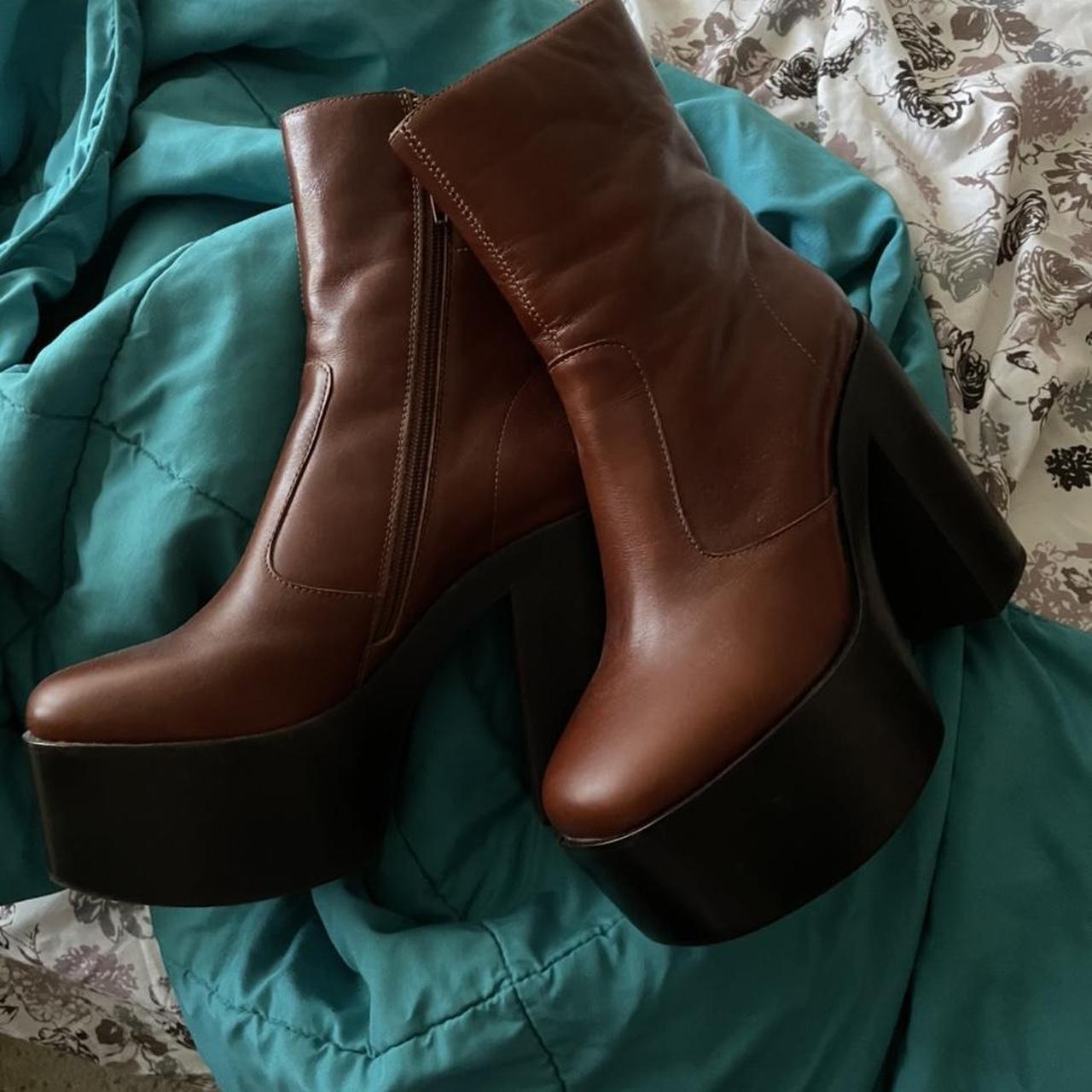Jeffrey Campbell boots Almost brand new! Reminds... - Depop