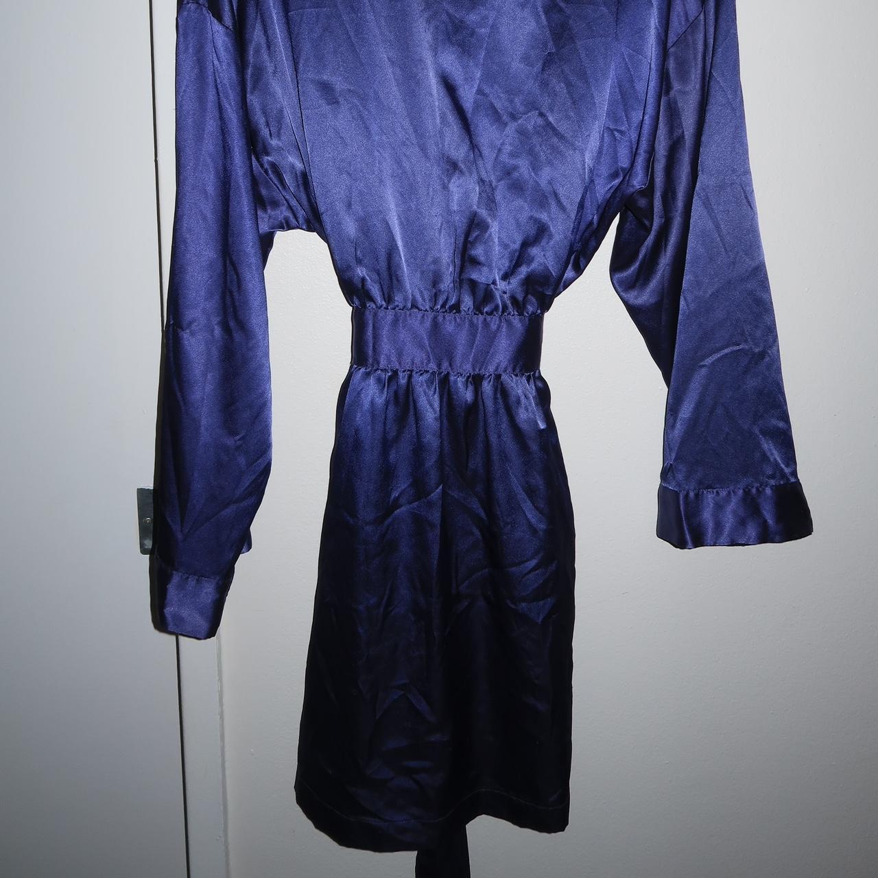 Victoria’s Secret Blue Silk Robe🫧 Brand New Old... - Depop