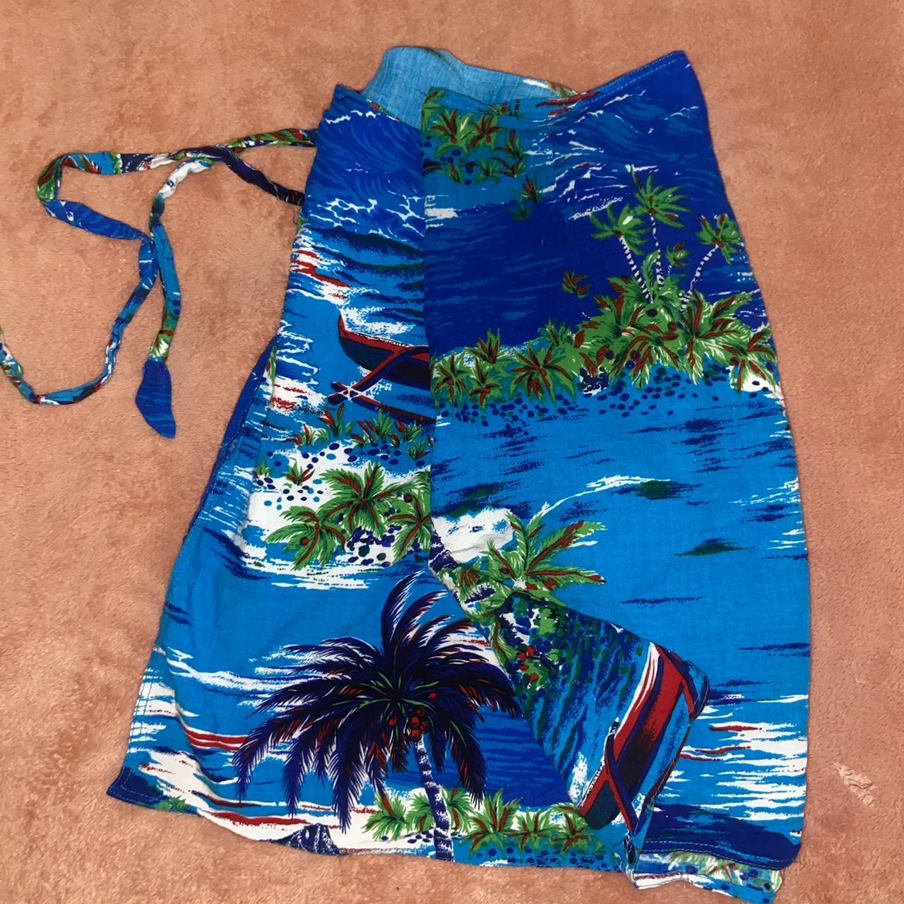 vintage sarong, can fit size XS-M #vintage #beachwear - Depop