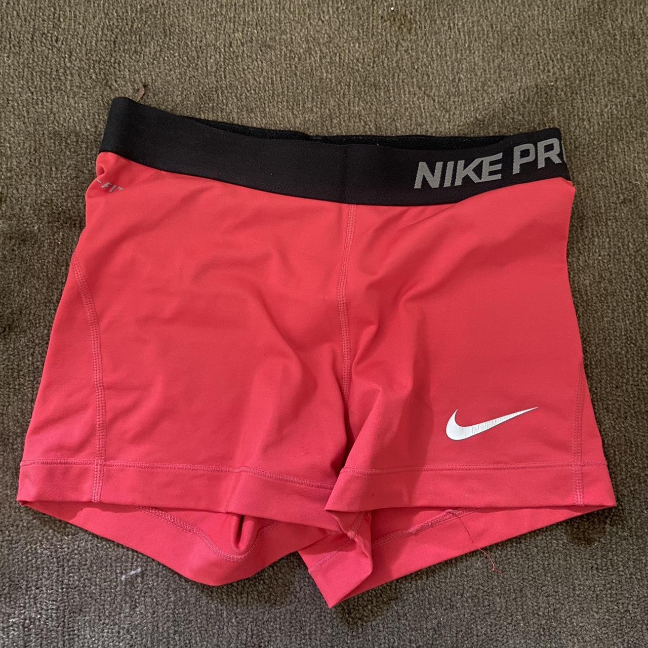 Nike Pros Women Red #nikepro #nikewomen #nike... - Depop