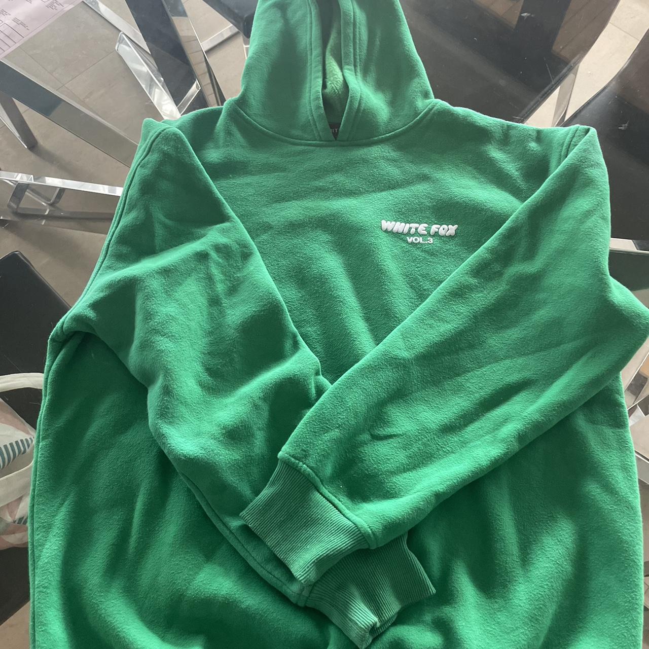 White fox green jumper size S/M. Excellent... - Depop