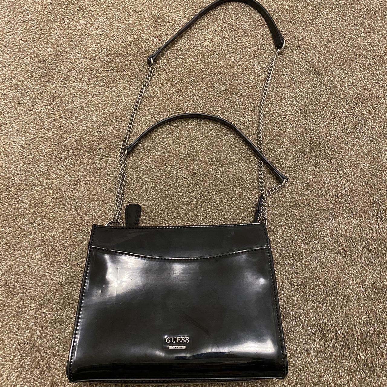 Guess vinyl purse Plenty of space Has minor... - Depop