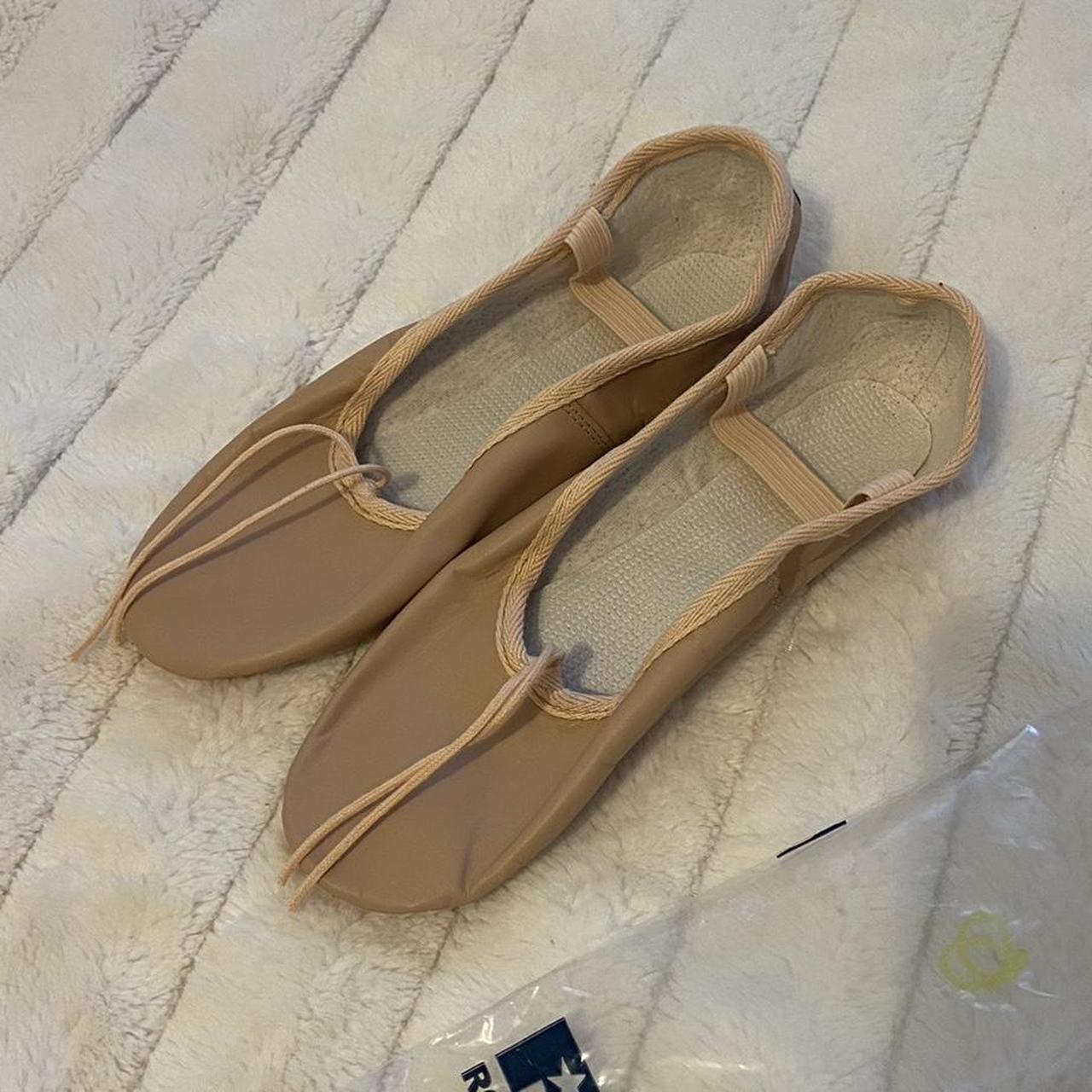 Roch valley ballet dance shoes Pink ballet shoes... - Depop