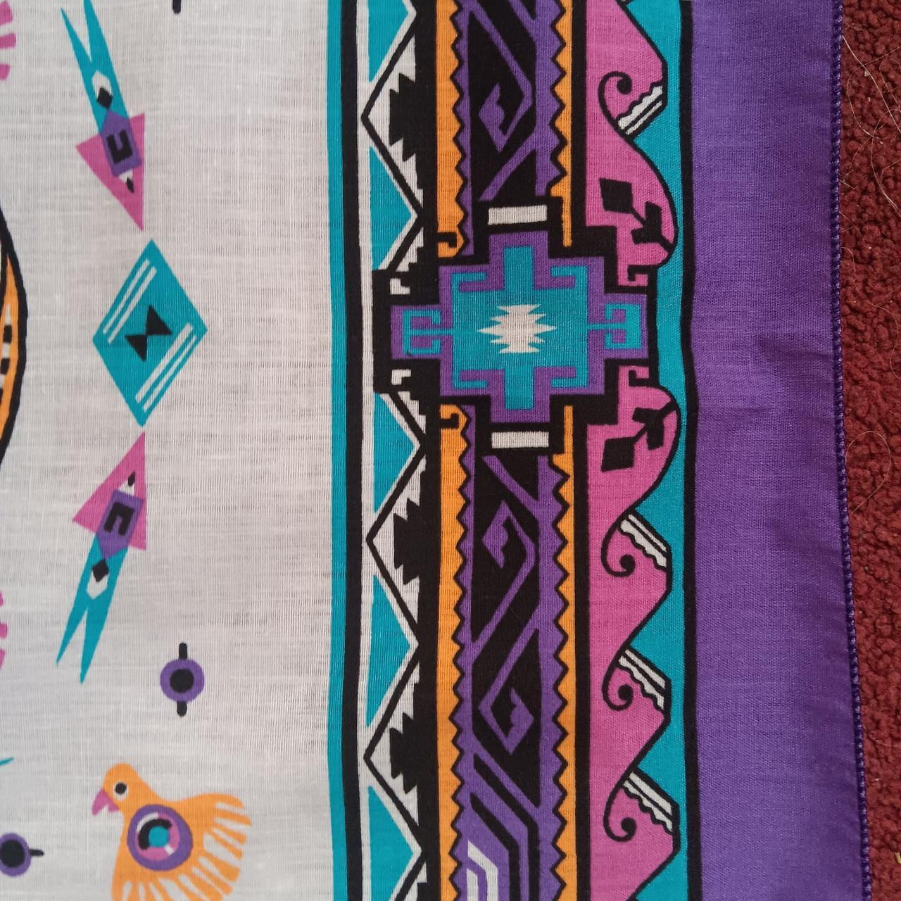 Southwestern Native American Vintage Multicolor... | Depop