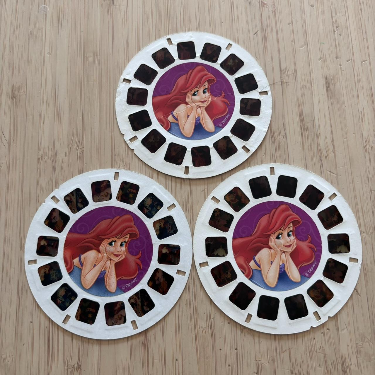 View master discs. X3 discs the little mermaid.... - Depop