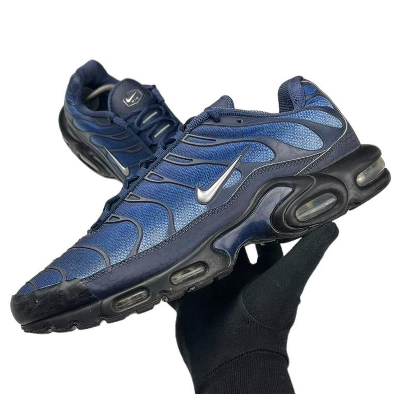 Nike TN air max plus ‘Blue Hex’ Size: UK11 / US12... - Depop