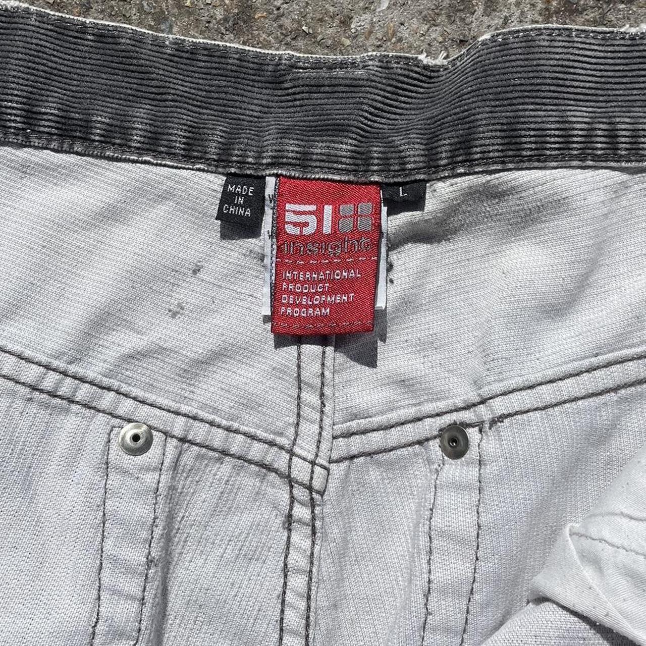 Vintage dark grey Insight corduroy pants. Classic 5... - Depop