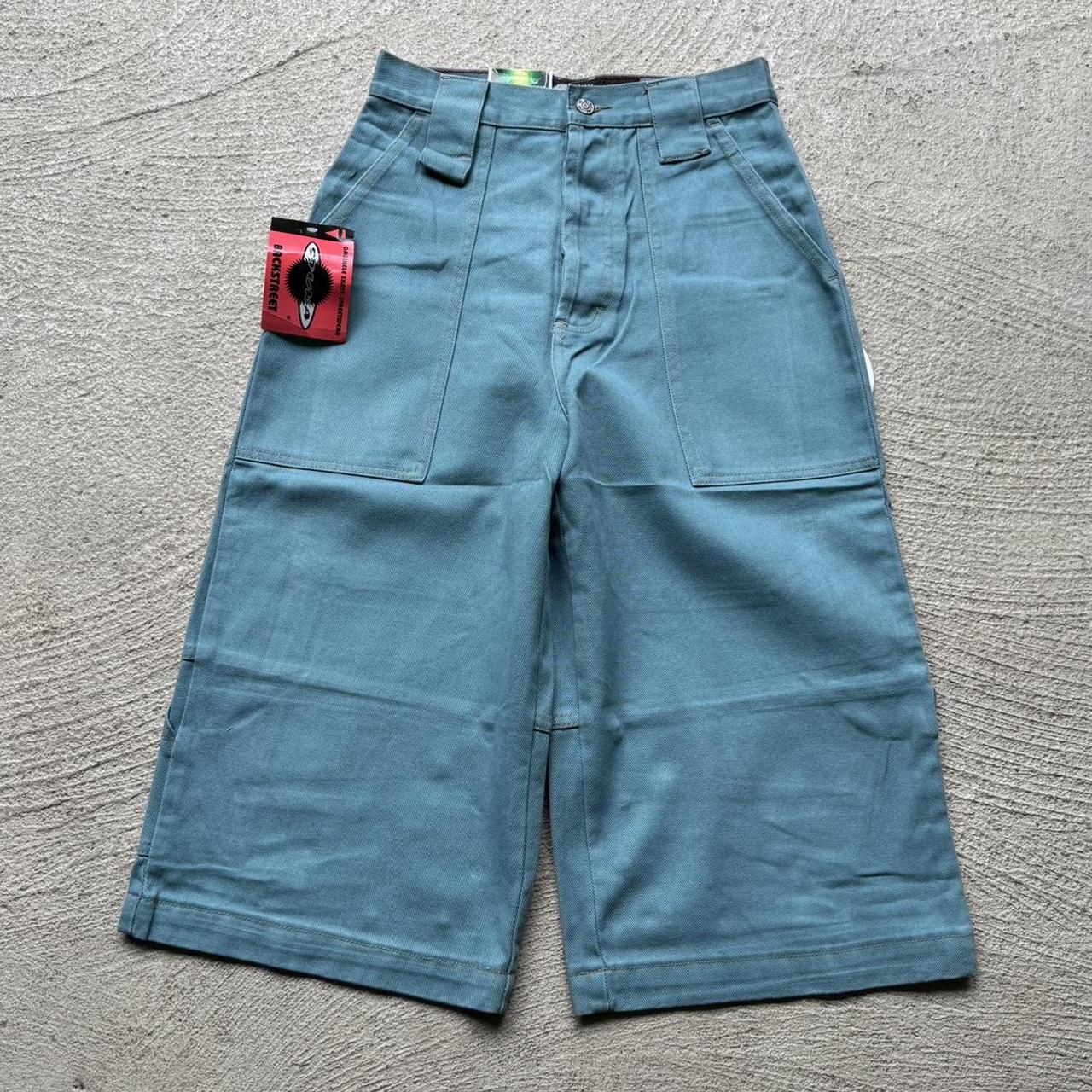Vintage teal BNWT deadstock Stuka Jeans carpenter... - Depop