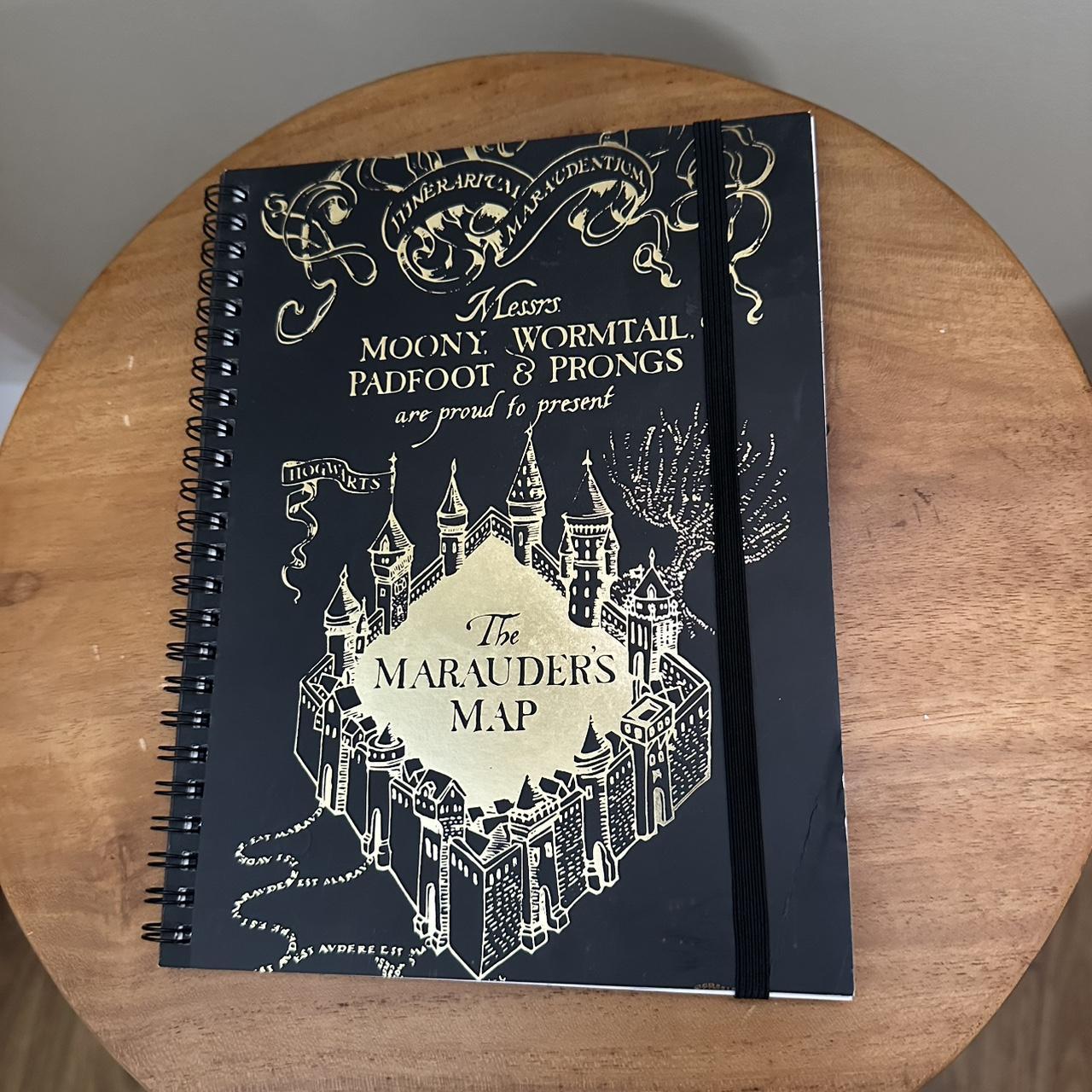 Typo Harry Potter Marauder’s Map notebook In great... | Depop