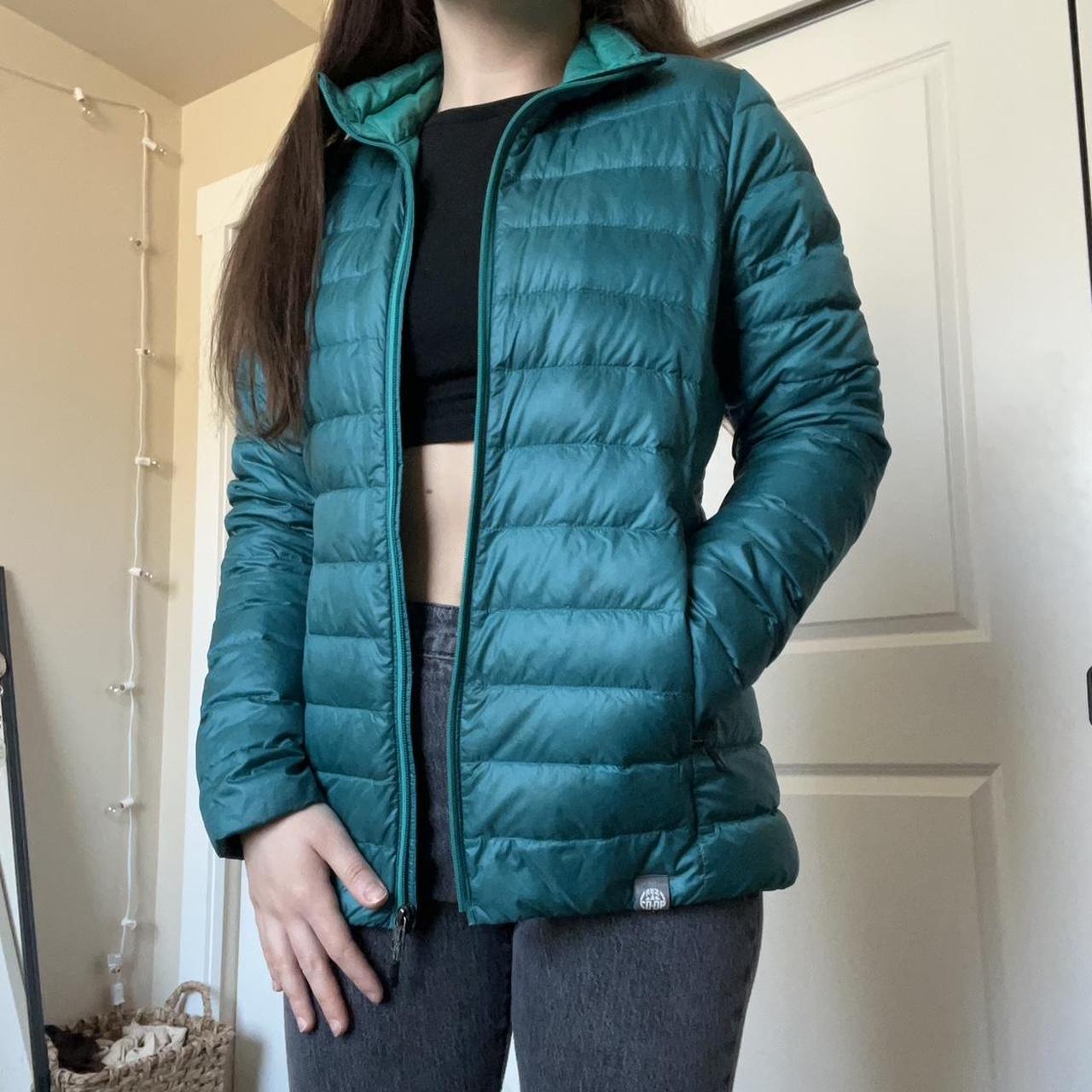 teal REI CO-OP liteweight puffer! size S/M - Depop