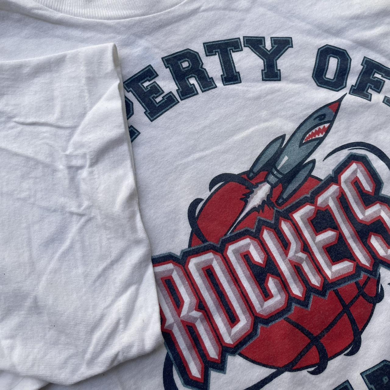 HOUSTON ROCKETS OG LOGO 2000’s tee - Depop